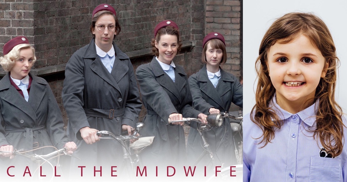 KAYLA CAST AS ISLA MCLEOD ON BBC CALL THE MIDWIFE CHRISTMAS SPECIAL ...